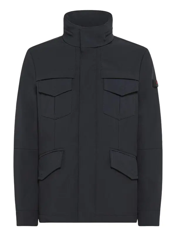 Peuterey Zip-up Jacket With Pockets - Black