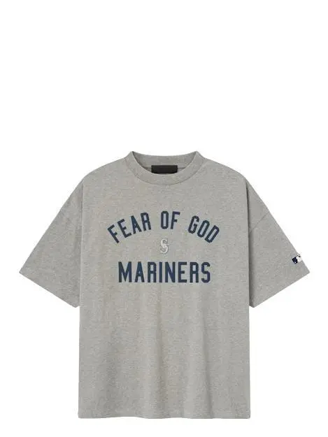 Fear Of God Essentials Mariners 90's Tee Shirt - Concrete Heather