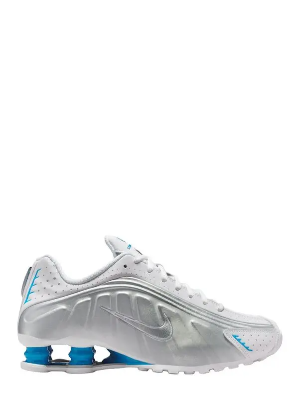 Nike Shox R4 Sneakers - White/blue Hero/metallic Silver