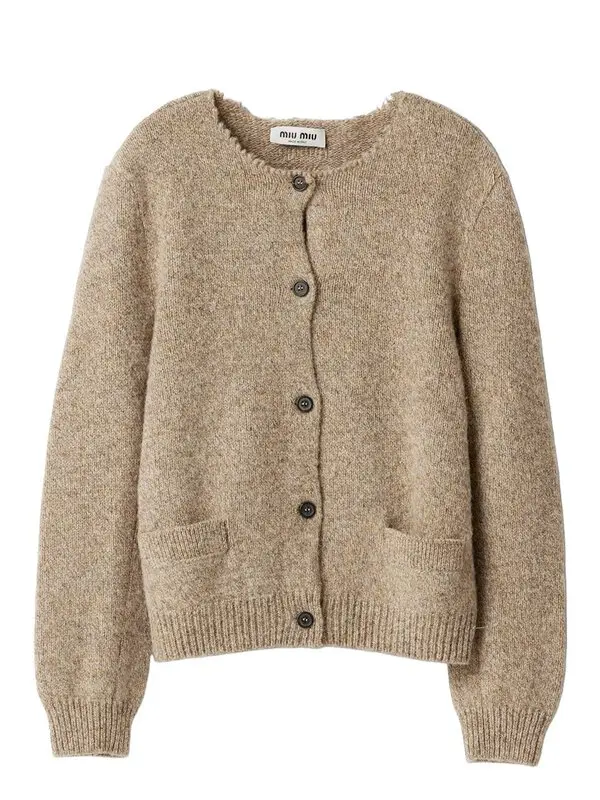 Miu Miu Wool Cardigan - Cord