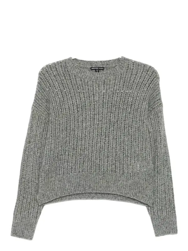 JAMES PERSE Ladder-stitch Jumper - Grey