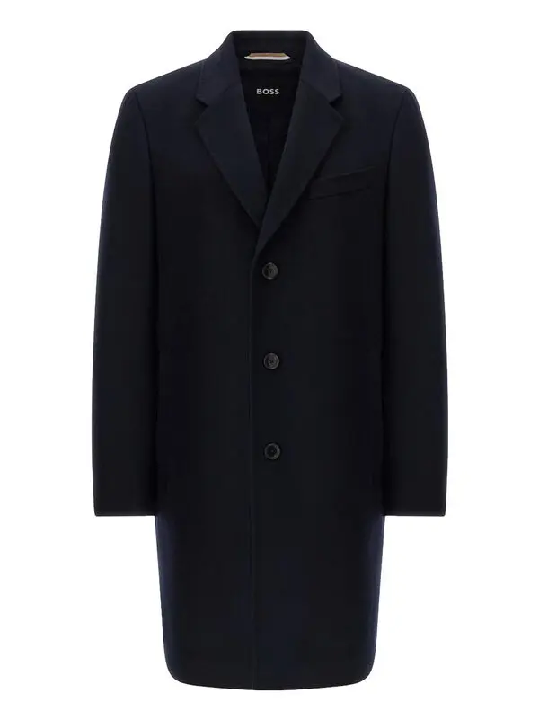Hugo Boss H-hyde-254 Coat - Blue