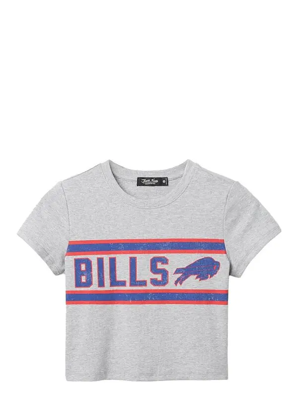 Junk Food Clothing Nfl Buffalo Bills Sideline Baby Tee - Heather Grey