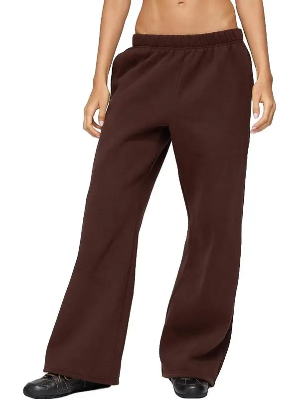 EDIKTED Sweatpants - Brown
