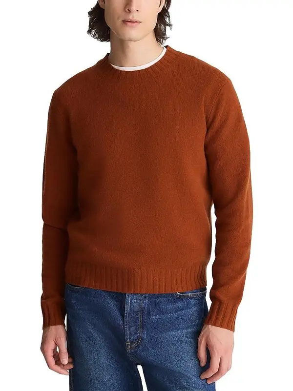 Madewell Merino Wool Crewneck Sweater - Roasted Orange