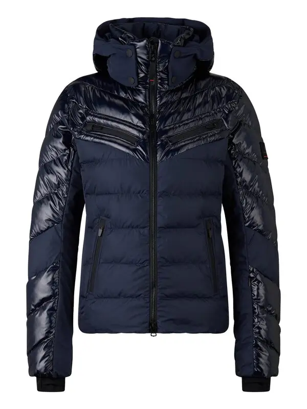 Bogner Farina Quilted Jacket - Dark Blue