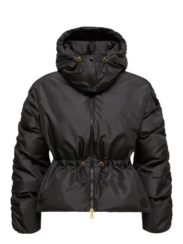 Moncler Louviere Hooded Down Jacket - Black