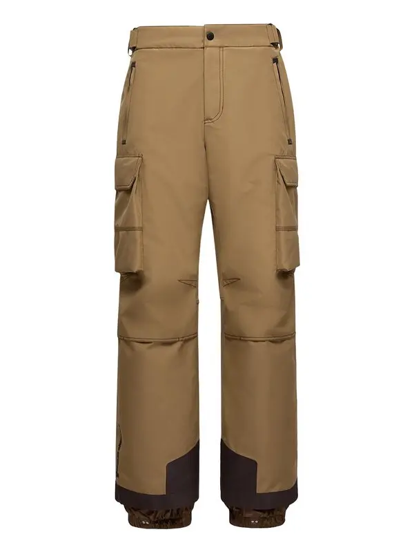Moncler Padded Gore-tex Ski Pants - Beige