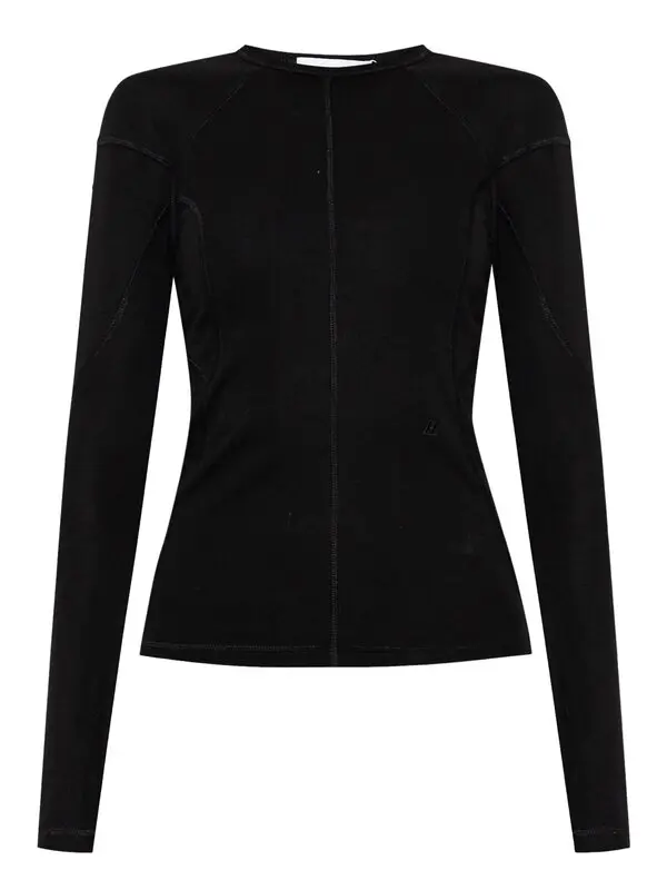Helmut Lang Long-sleeve Top - Black