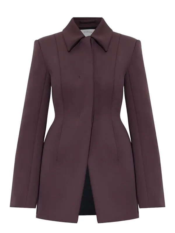Sportmax Bacio" Coat - Purple