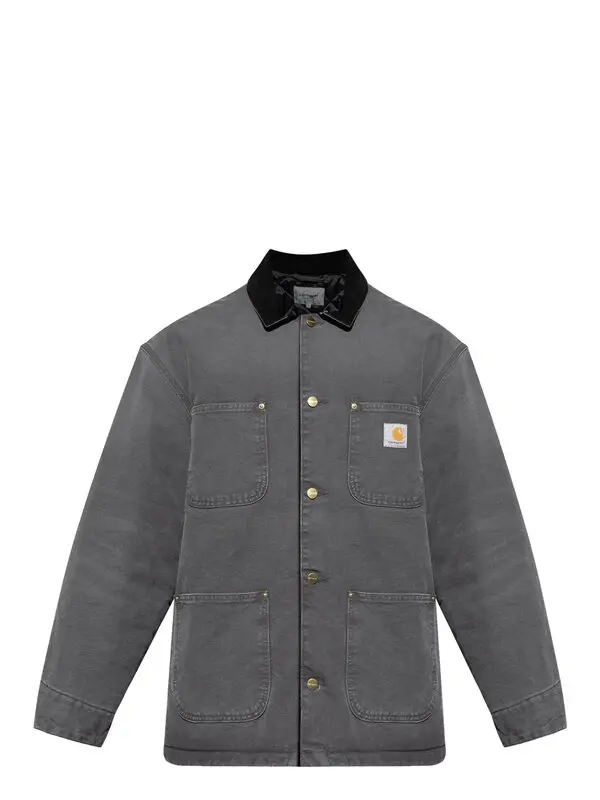 Carhartt Work In Progress Insulated Chore Jacket - Grey