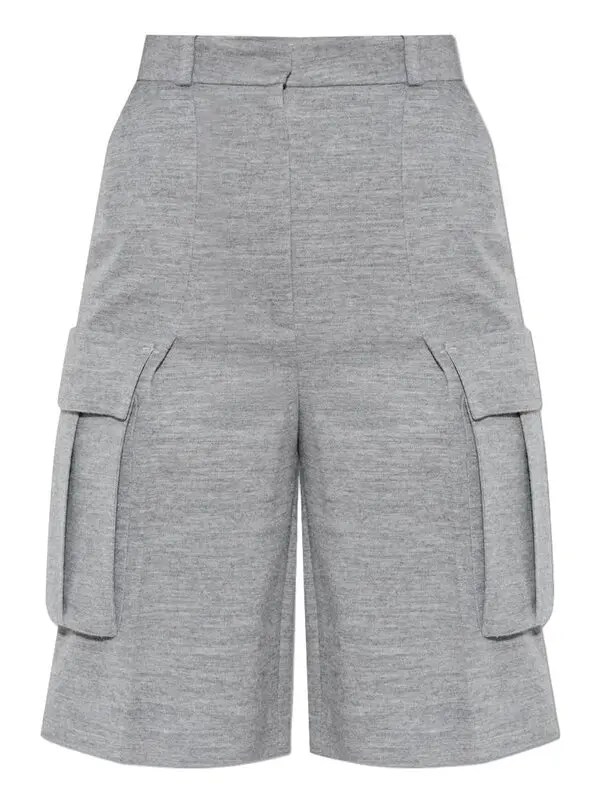 Balmain Cargo Shorts - Grey