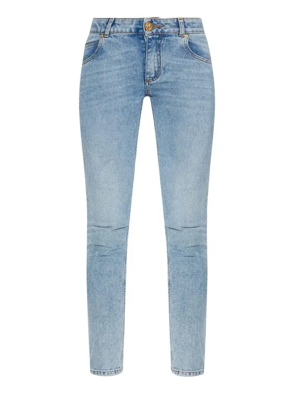 Balmain Skinny Jeans - Light Blue
