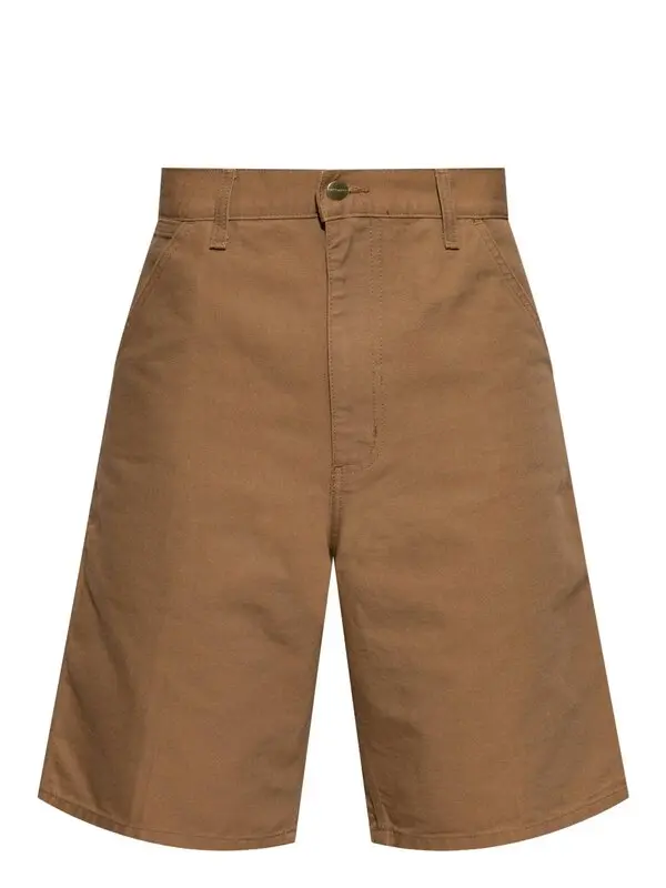 Carhartt Work In Progress Dearborn" Shorts - Brown