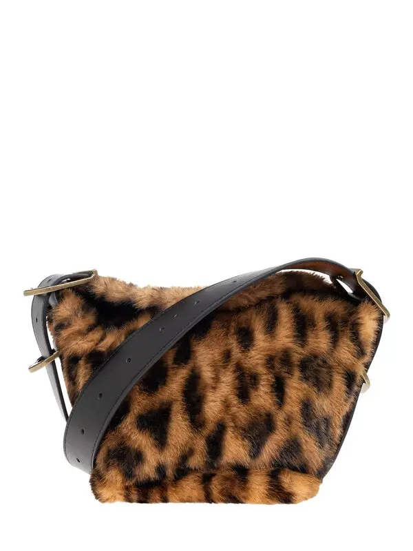 Zadig&Voltaire Animal Motif Shoulder Bag - Brown