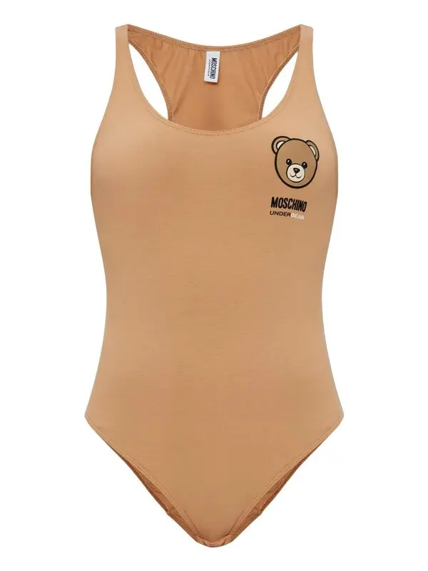 Moschino Underwear' Bodysuit - Brown