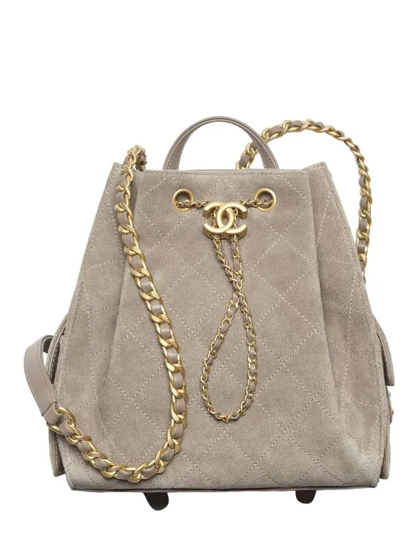 Chanel 25 Medium Backpack - Dark Gray