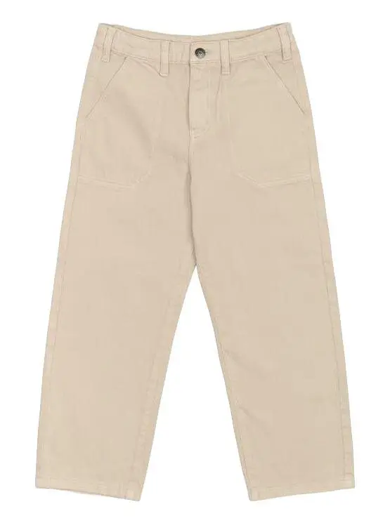THE NEW Prescott Wide-leg Jeans - Light Taupe