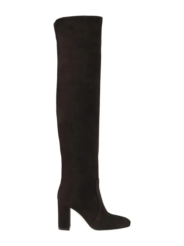GIANVITO ROSSI Glen Cuissard Over-the-knee Boots - Brown