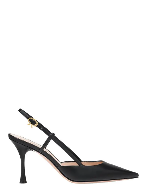 GIANVITO ROSSI Ascent Slingbacks - Black - Calf
