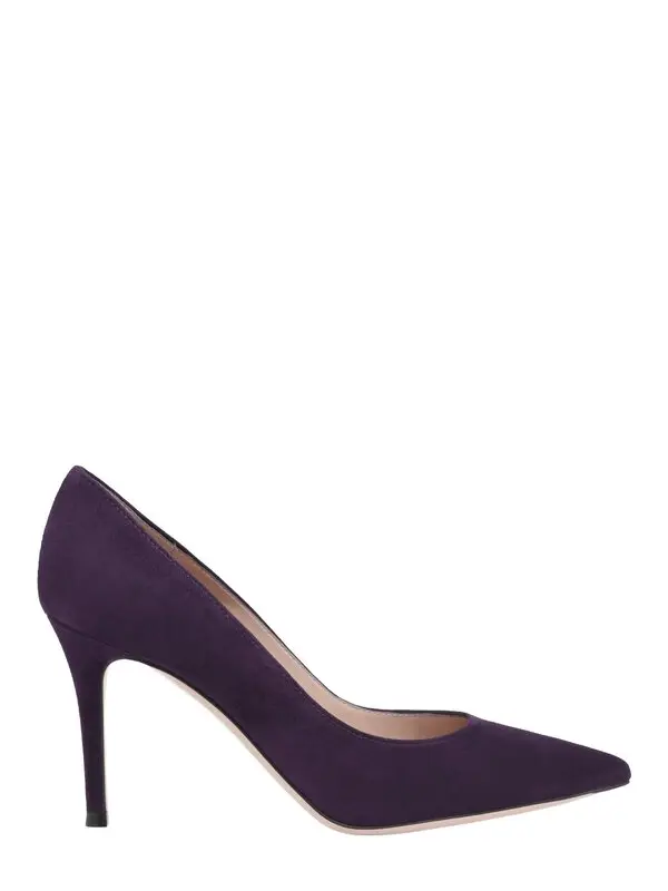 GIANVITO ROSSI 85 Pumps - Purple