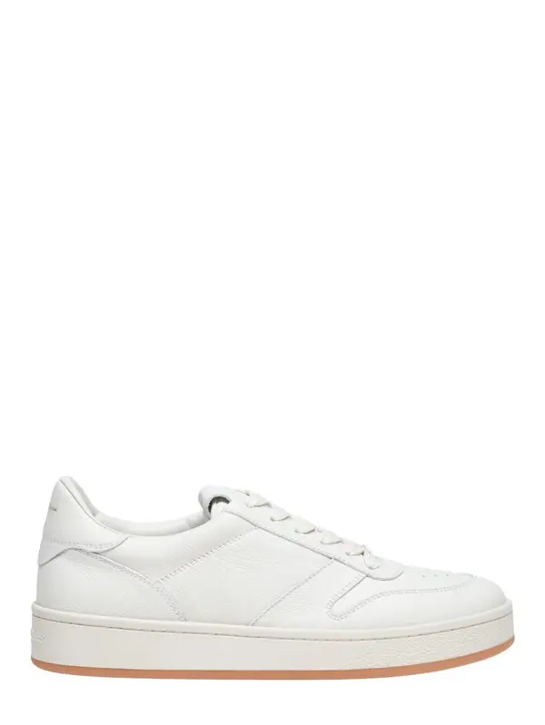 GIANVITO ROSSI Slam Lace-up Sneakers - White - Calf