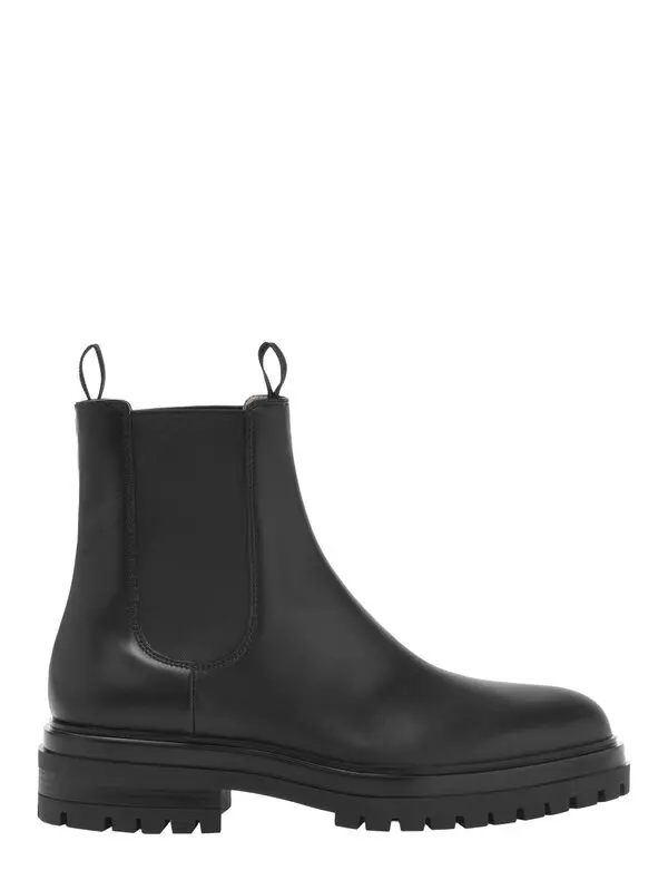 GIANVITO ROSSI Chester Chelsea Boots - Black - Calf