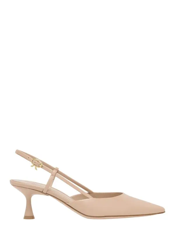 GIANVITO ROSSI Ascent 55 Slingbacks - Pink - Calf