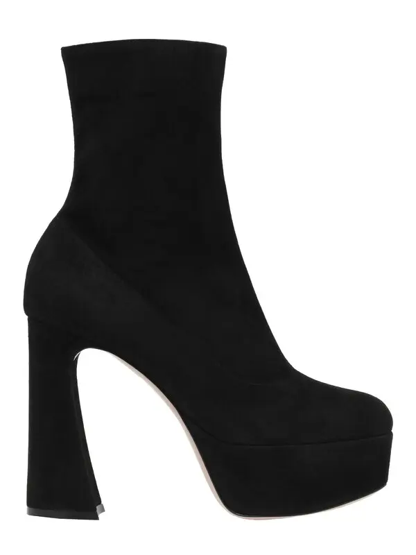 GIANVITO ROSSI Holly Bootie - Black - Suede