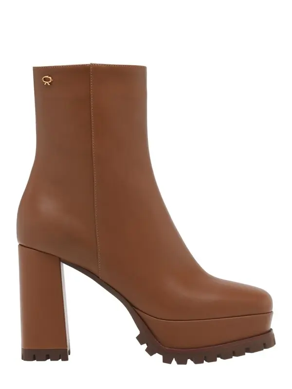 GIANVITO ROSSI Harlem Ankle Boots - Brown - Calf