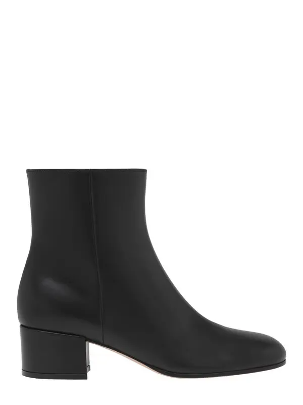GIANVITO ROSSI Joelle 45 Booties - Black - Calf