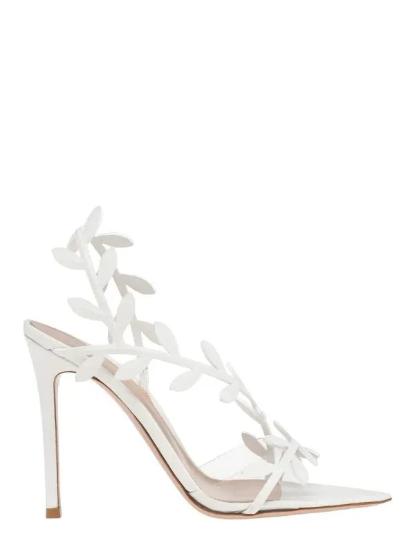 GIANVITO ROSSI Flavia Sandal - White - Nappa