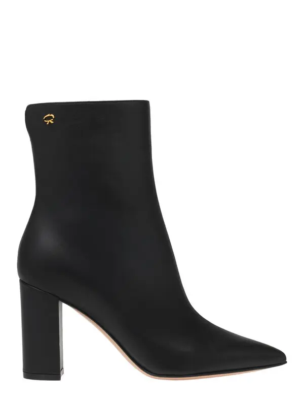 GIANVITO ROSSI Lyell Ankle Boots - Black - Calf