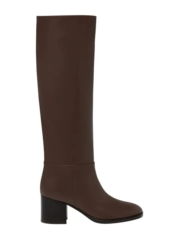 GIANVITO ROSSI Santiago 60 Boots - Brown - Calf