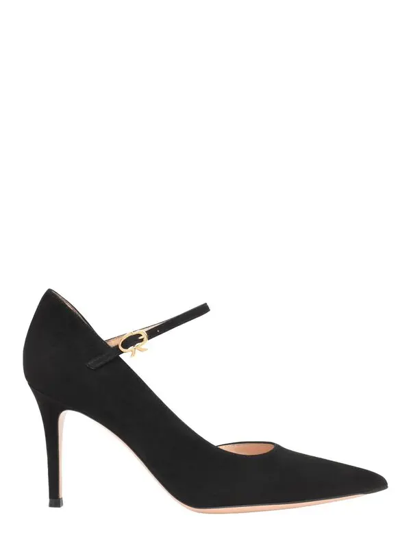GIANVITO ROSSI Kelley Pump - Black - Suede