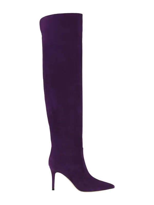 GIANVITO ROSSI Hansen Cuissard Over-the-knee Boots - Purple - Suede