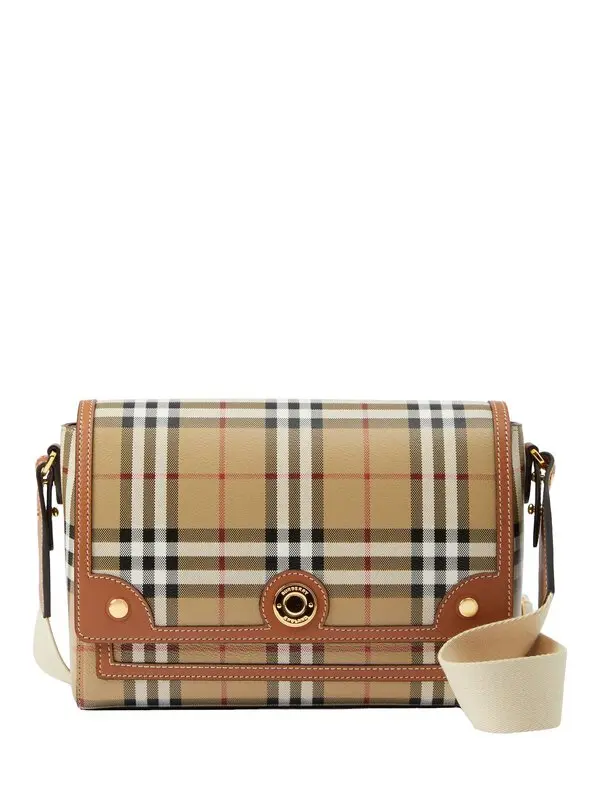 Burberry Note Crossbody Bag - Archive Beige/briar Brown