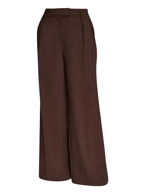 Donna Karan New York Wide Leg Pants - Chocolate