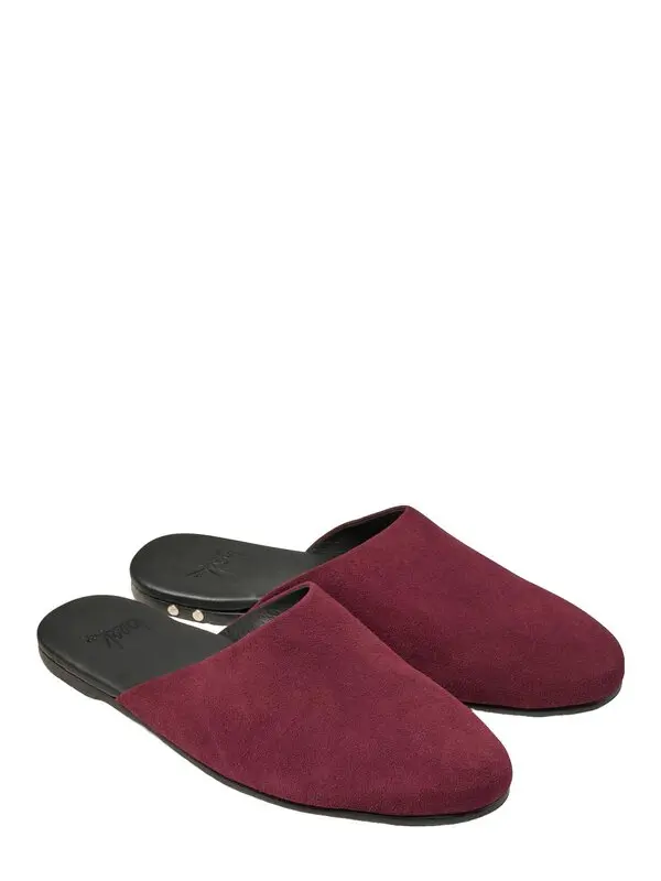Beek Siskin Mule - Port/black