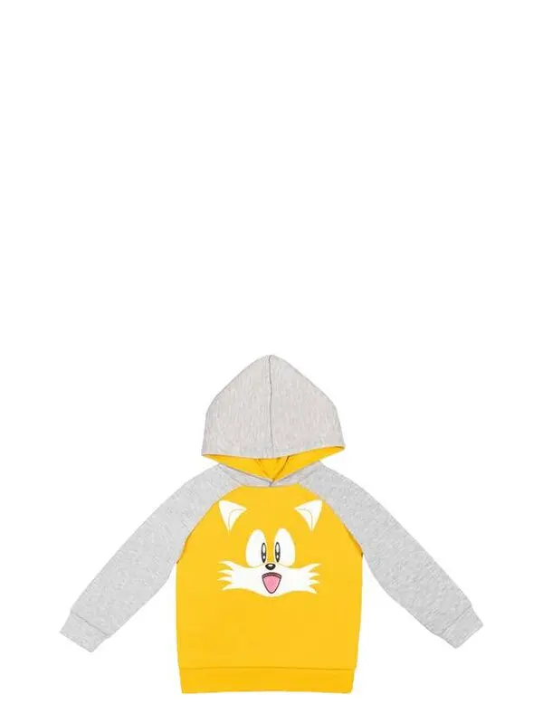 SEGA Sonic The Hedgehog Pullover Hoodie - Tails Yellow