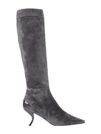 ROGER VIVIER Boots Soft Leather - Grey