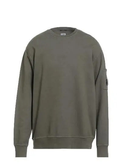 C.P. COMPANY Cotton Fleece Sweatshirt - Green