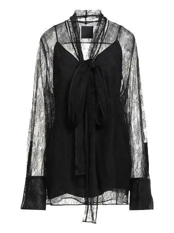Givenchy Bow Blouse With Detachable Camisole - Black