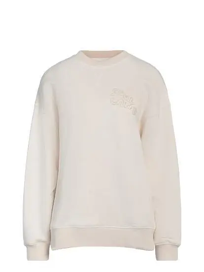 SOULLAND Sweatshirt In Organic Cotton And Recycled Polyester - White
