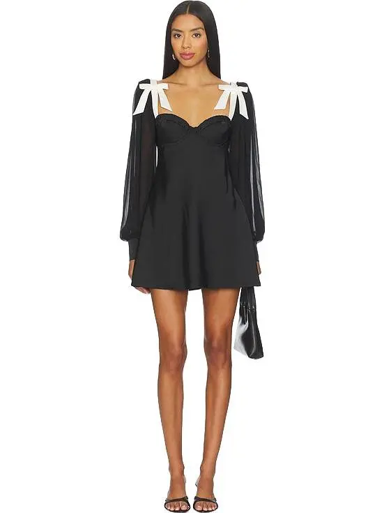 Majorelle Baylee Mini Dress - Black