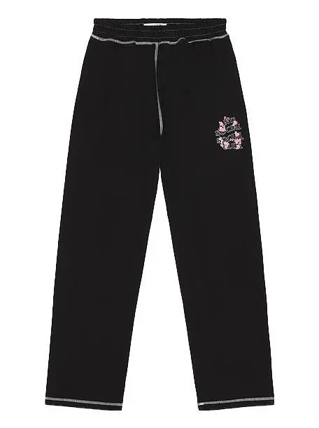 ANTI SOCIAL SOCIAL CLUB Contrast Stitch Sweats - Black