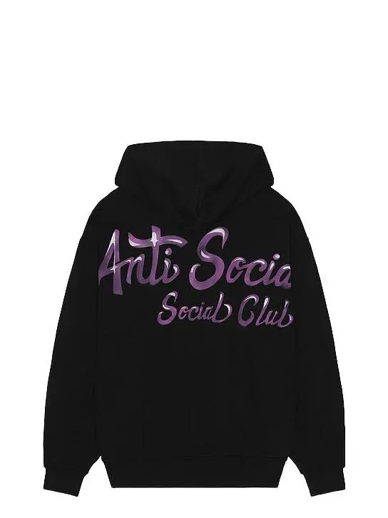 ANTI SOCIAL SOCIAL CLUB Airbrushed Hoodie - Black