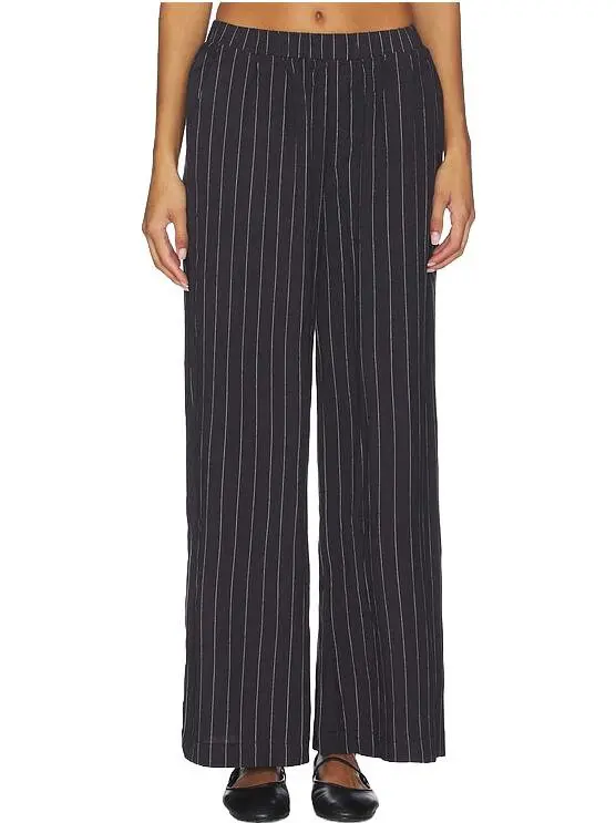 BOBI Wide Leg Pant - Faded Black