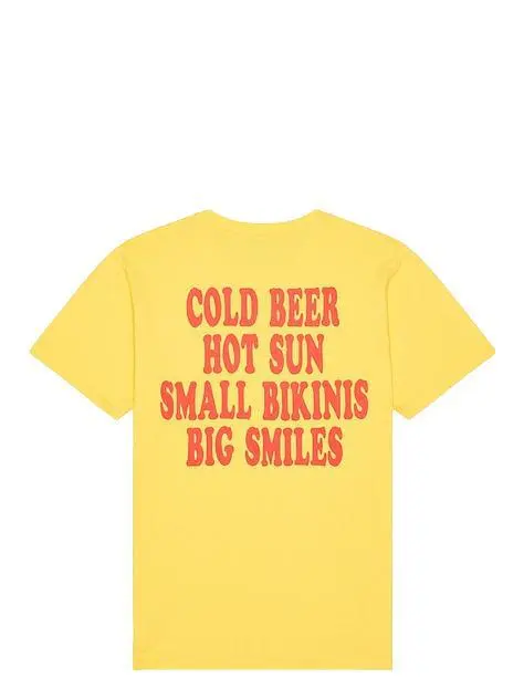 DUVIN DESIGN Hot Sun Tee - Yellow