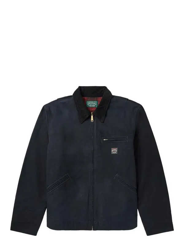 Polo Ralph Lauren Logo-appliquéd Cotton-canvas Field Jacket - Black